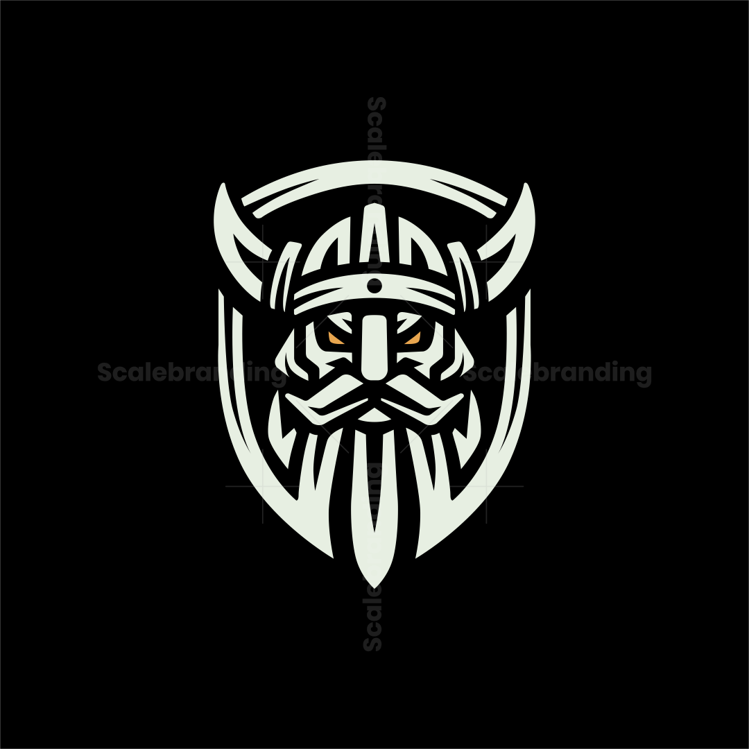Viking Powerful Viking Shield Logo | Scalebranding