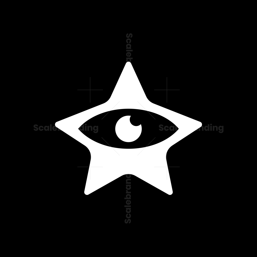 Star Eye Minimalist Modern logo | Scalebranding