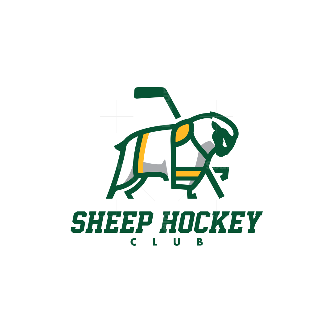 Sport Sheep Hockey Club Logo | Scalebranding