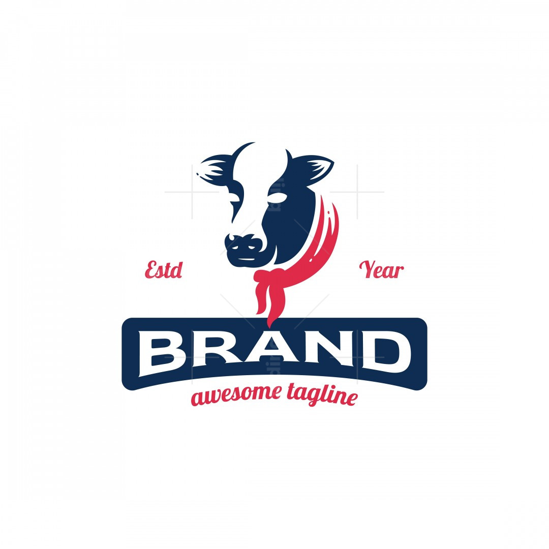 Premium Cow Logo | Scalebranding