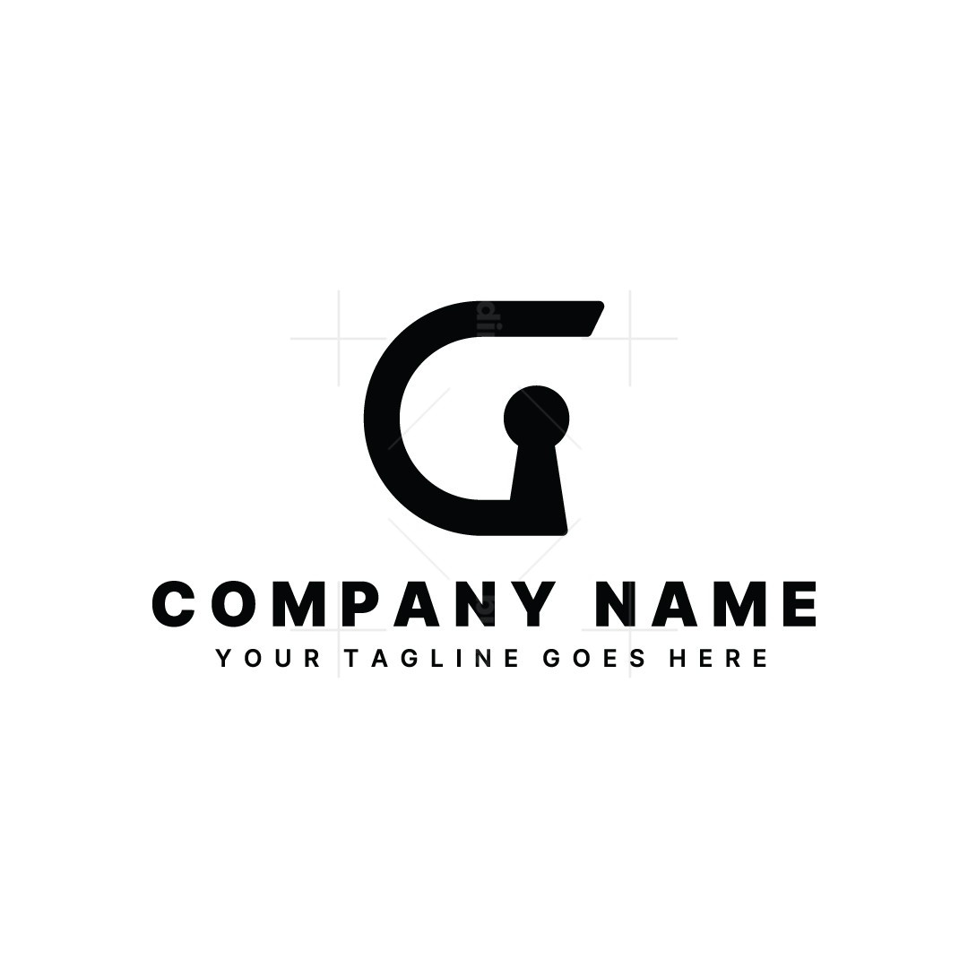 Letter G Keyhole Logo | Scalebranding
