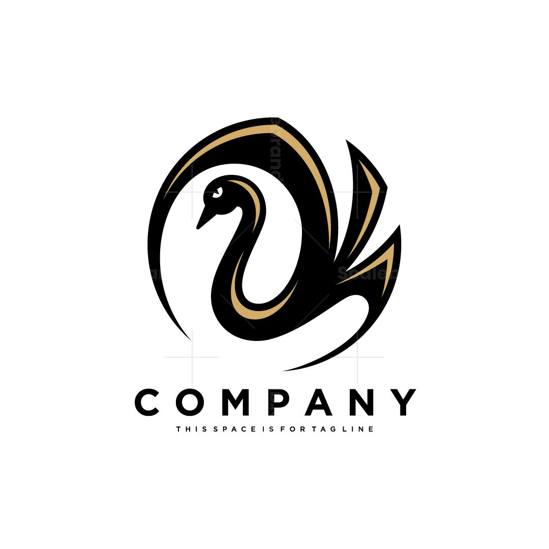 Abstract Bird Round Logo | Scalebranding