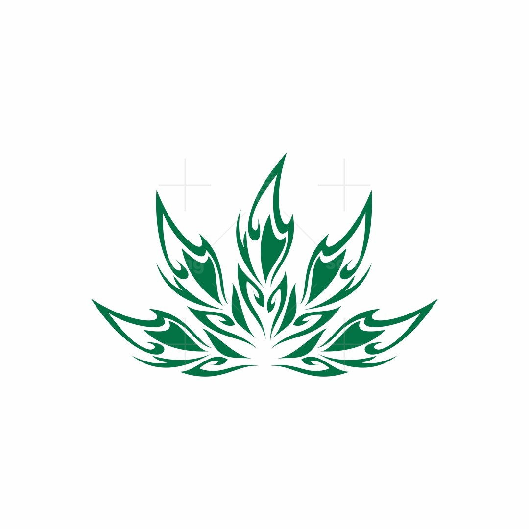 Abstract Cannabis Logo | Scalebranding