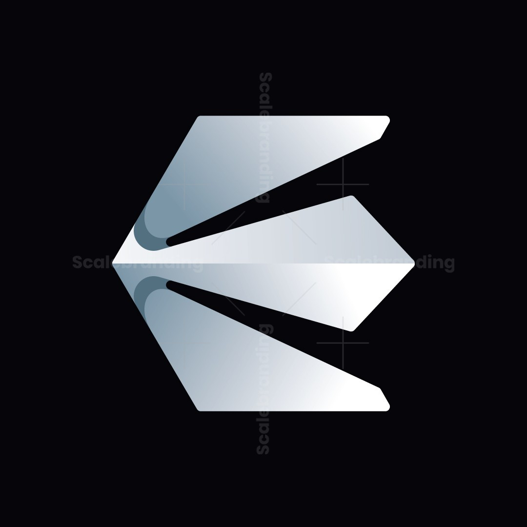 Abstract E Letter Logo | Scalebranding