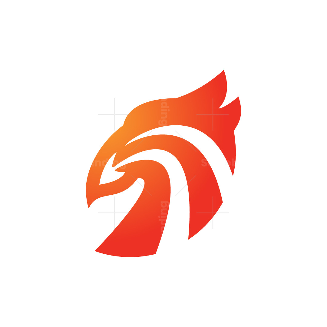 Abstract Eagle Head Logo | Scalebranding