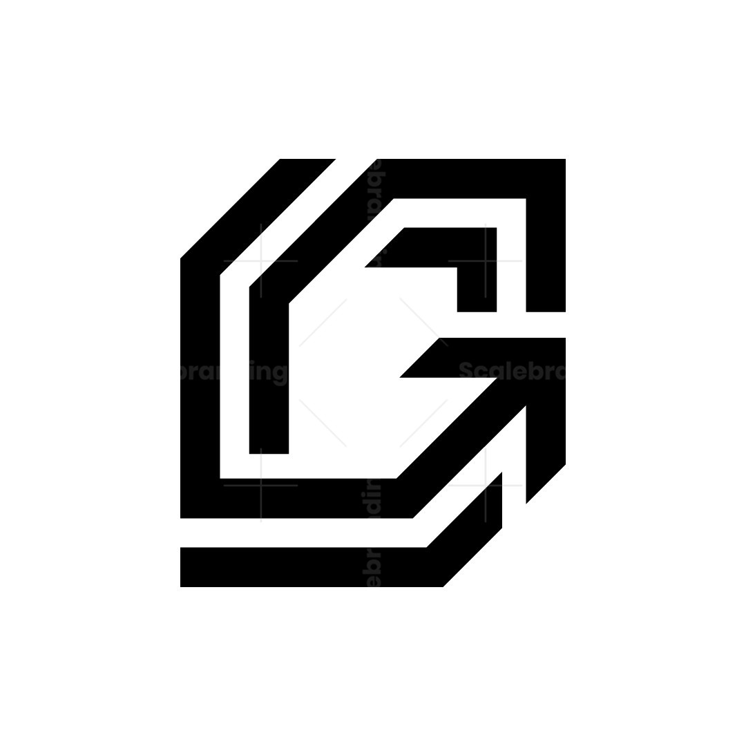 Abstract G Arrow Logo | Scalebranding