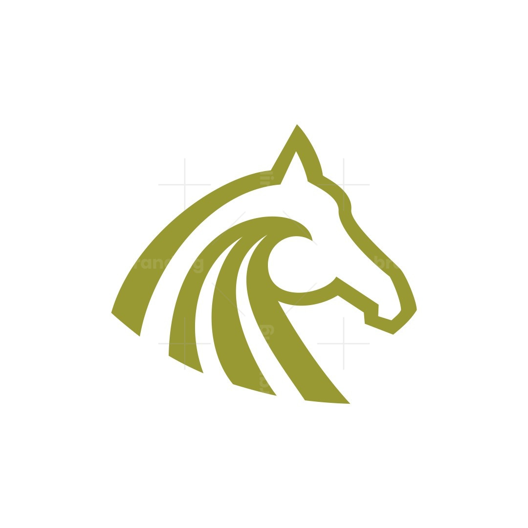 Abstract Horse Logo