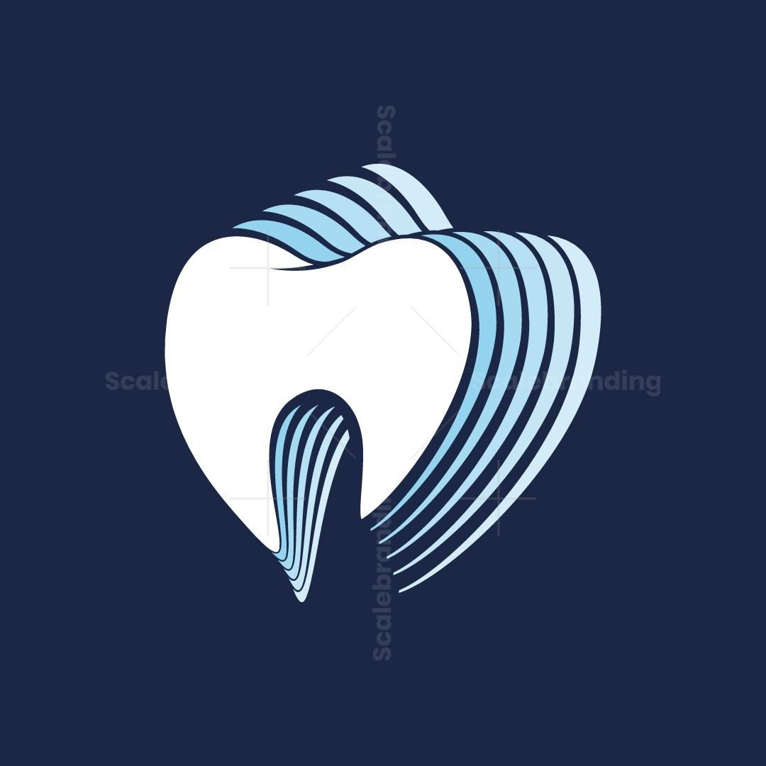 Abstract Tooth Logo | Scalebranding