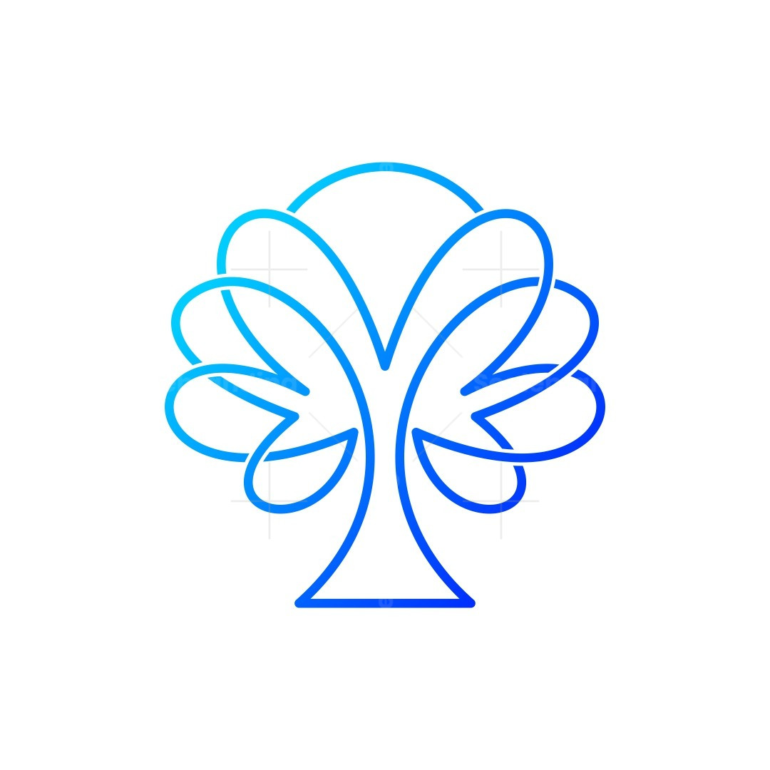 Abstract Tree Brain Logo | Scalebranding