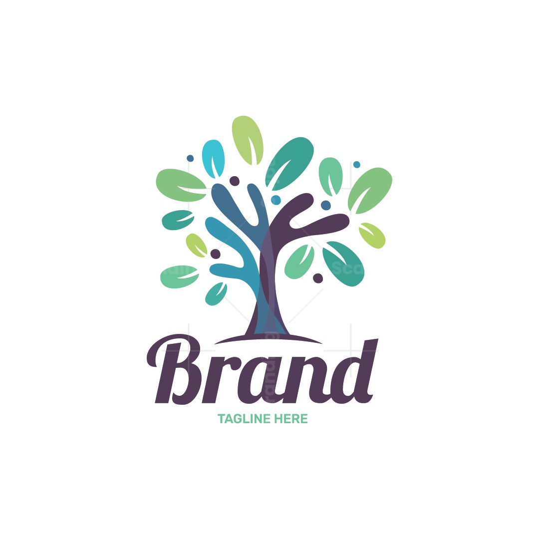 Abstract Tree Logo | Scalebranding