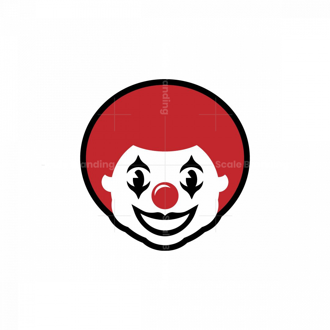 Clown Face Logo
