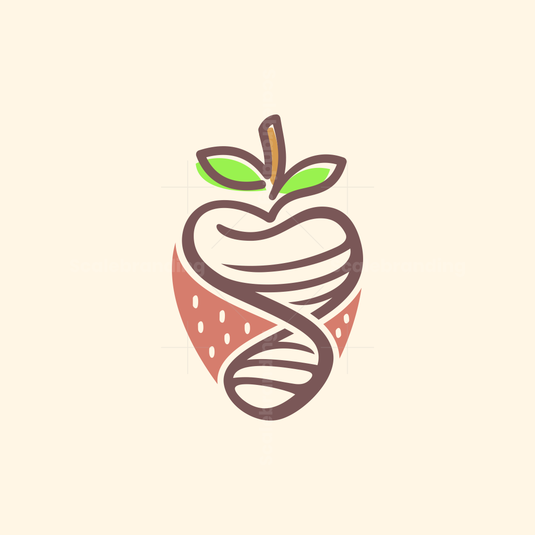 DNA of a Strawberry Generation logo | Scalebranding