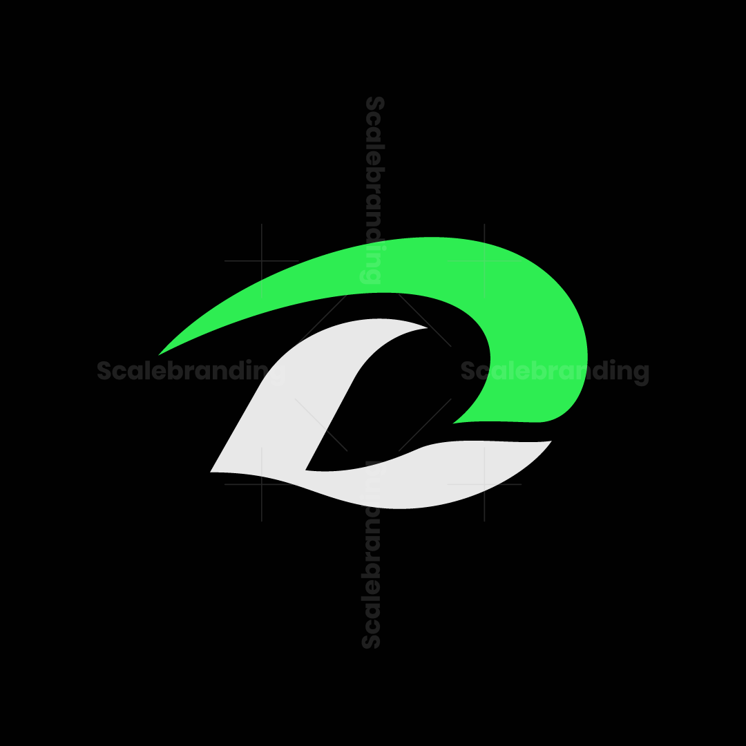 Dynamic Letter LD Speed Logo | Scalebranding