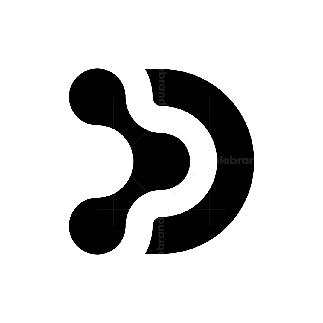 Minimal Digital Letter D Logo | Scalebranding