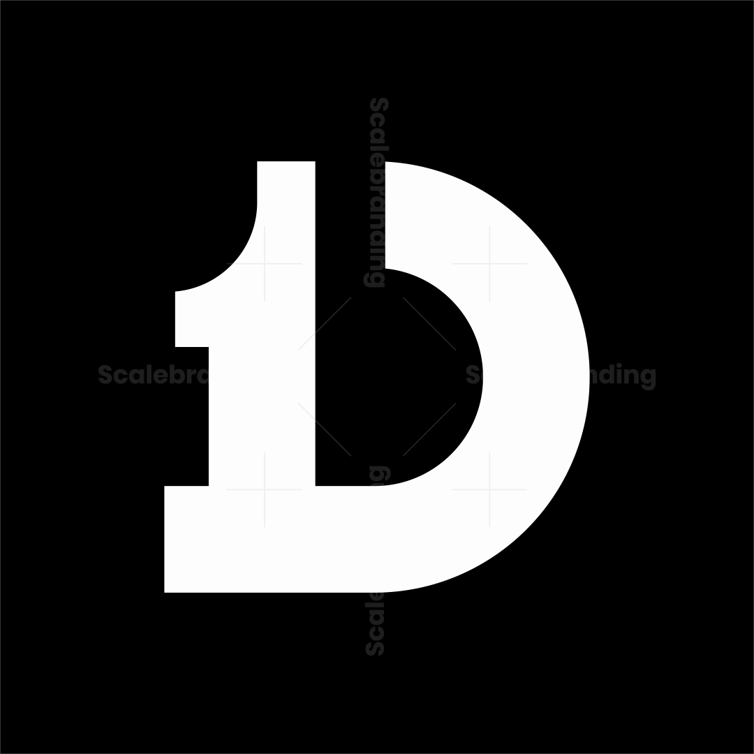 Modern D One Letter Logo | Scalebranding