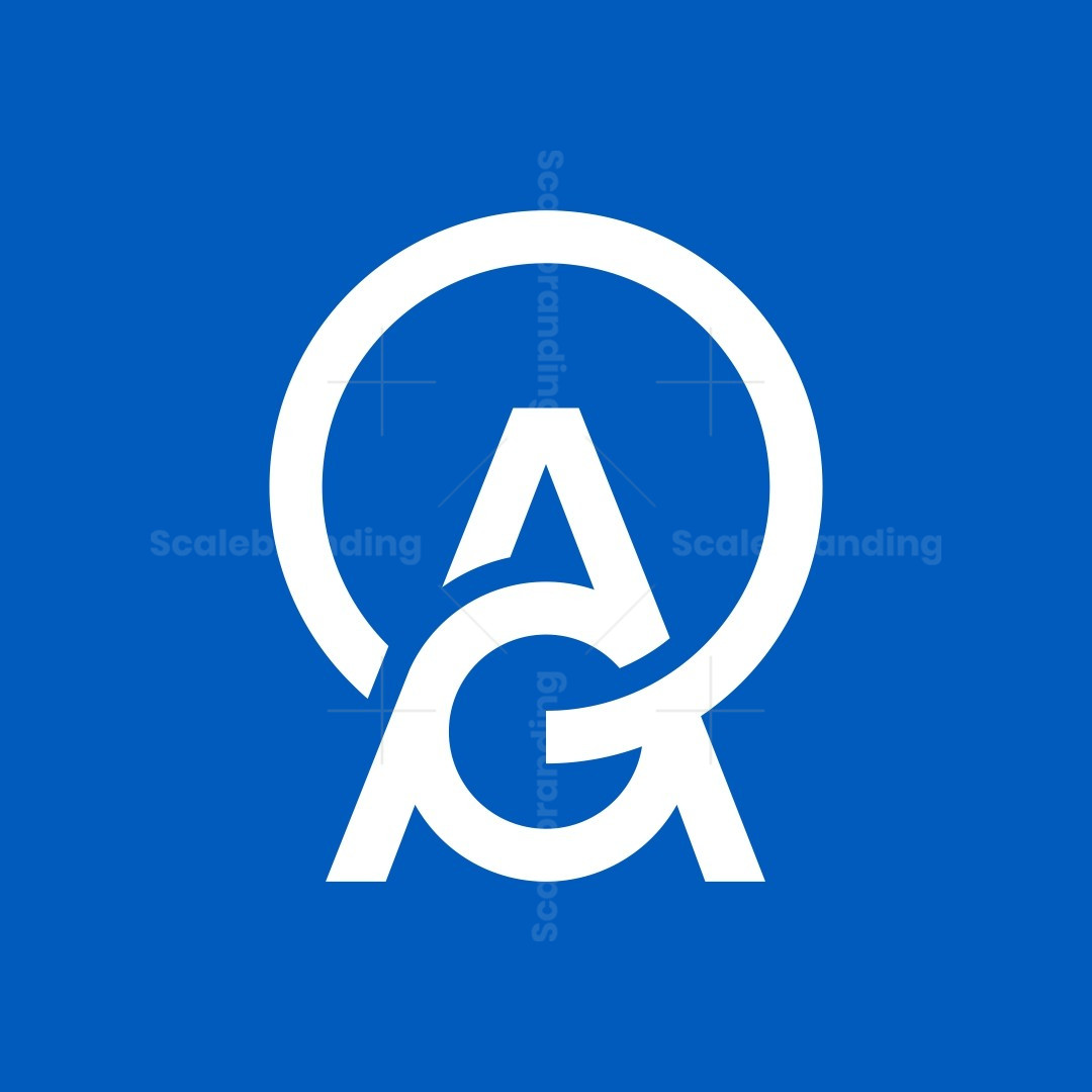 AG Global Monogram Letter Logo | Scalebranding