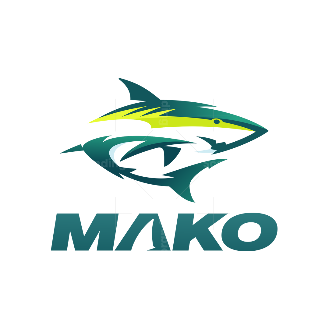Swift Mako Shark Aggressive Logo | Scalebranding