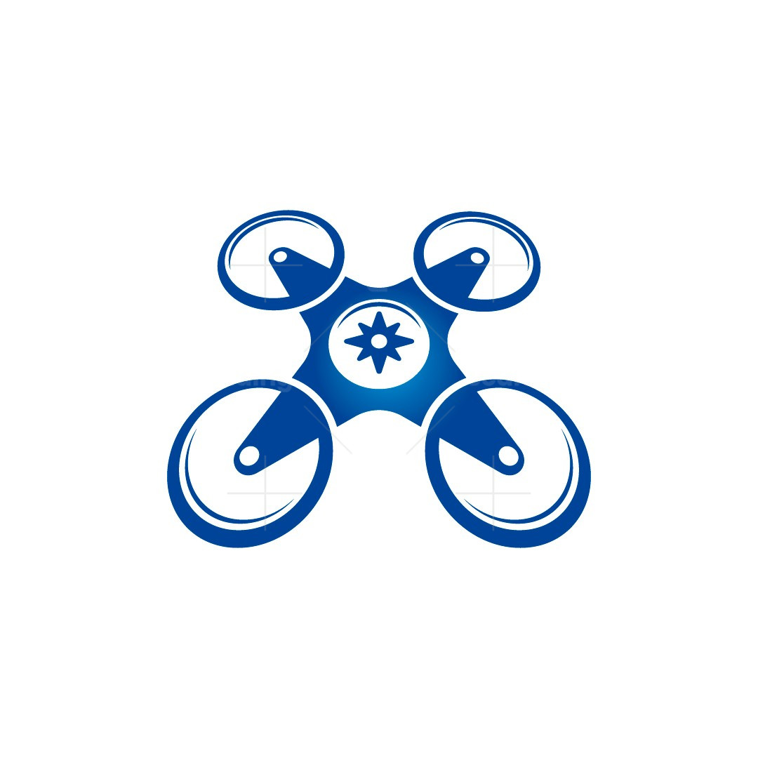 Air Drone Compass Recording Logo | Scalebranding