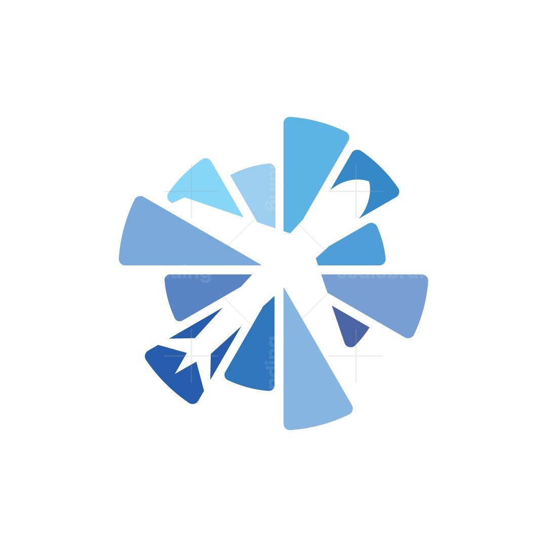 Airplane Aviation Pai Chart Data Analysis Logo | Scalebranding