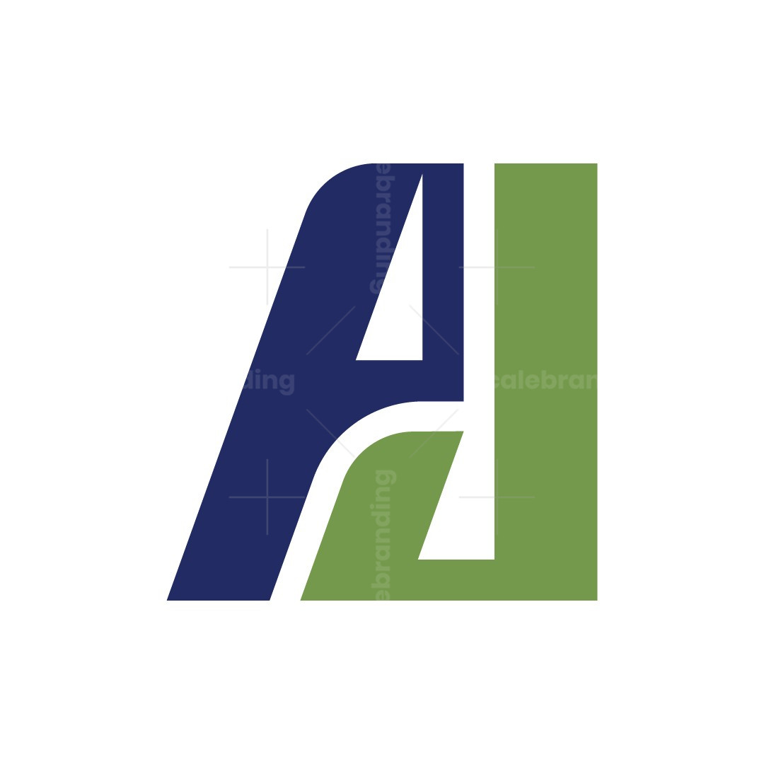 AJ Monogram Logo | Scalebranding
