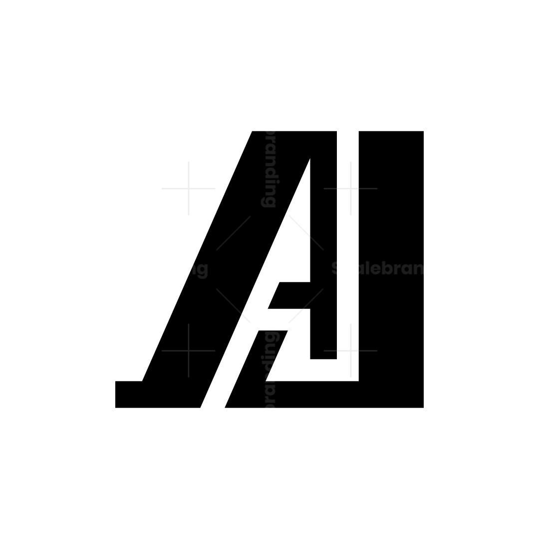 AJ Monogram Logo | Scalebranding