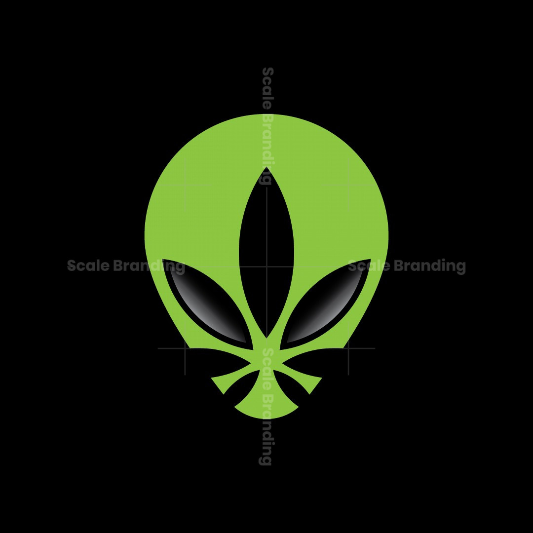 Alien Cannabis Logo | Scalebranding