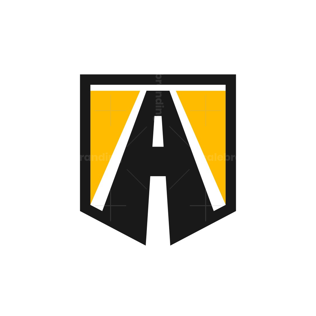 Alpha Highway Road Logo | Scalebranding