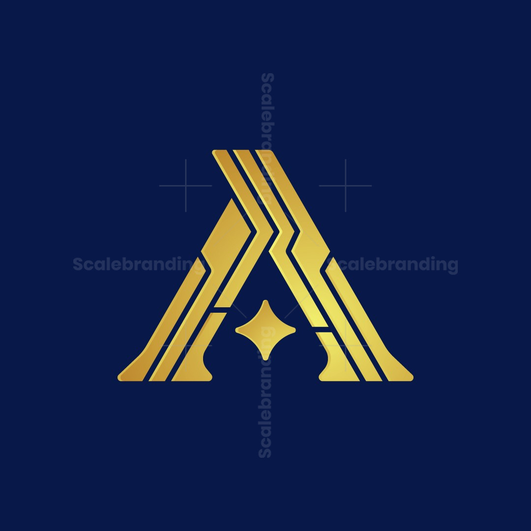 Alpha Star Tech Logo | Scalebranding