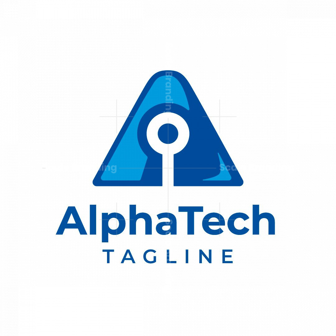 Alpha Tech A Letter Logo | Scalebranding