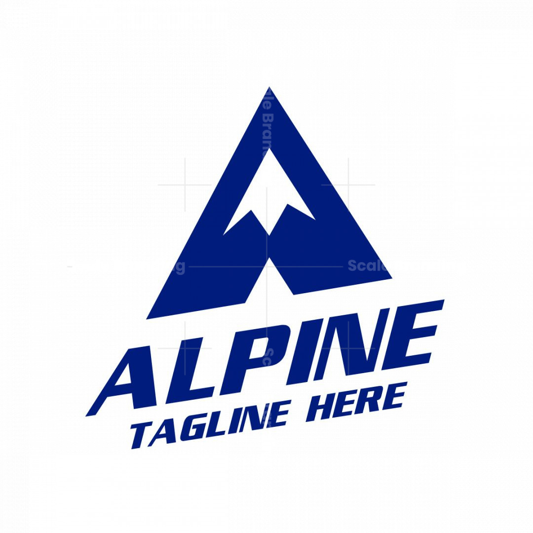 Alpine A Letter Logo | Scalebranding
