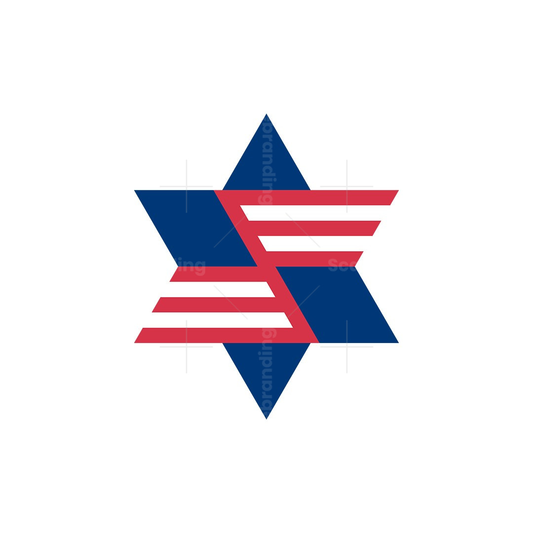 American Star Flag Logo | Scalebranding