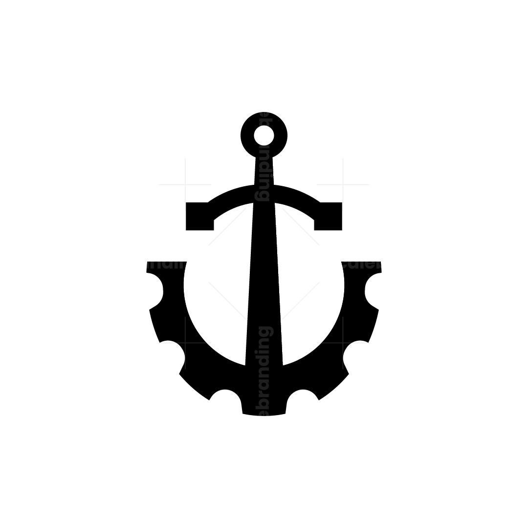 Anchor Gear Marine Engineering logo | Scalebranding