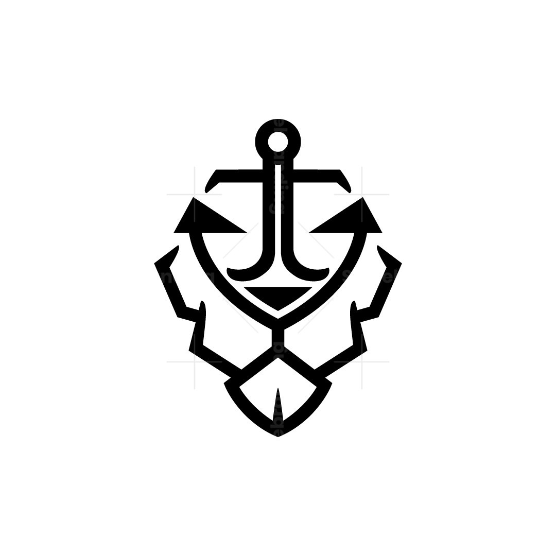 Anchor Lion Logo | Scalebranding