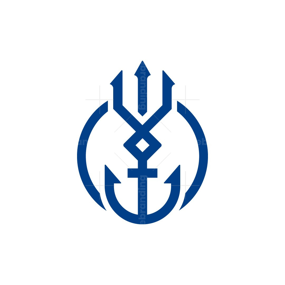 Anchor Trident Logo | Scalebranding