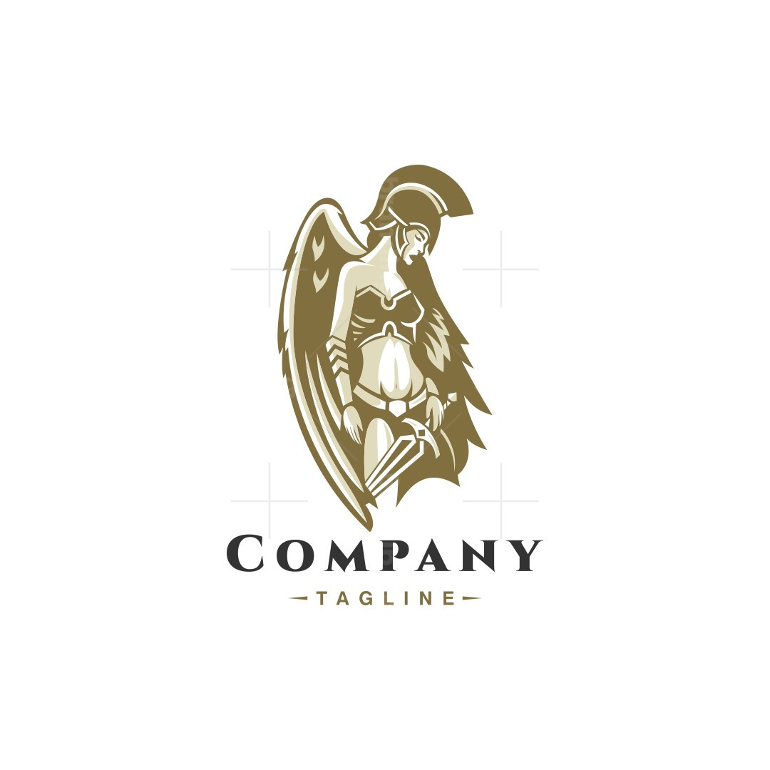 Angel Guardian Warrior Logo | Scalebranding