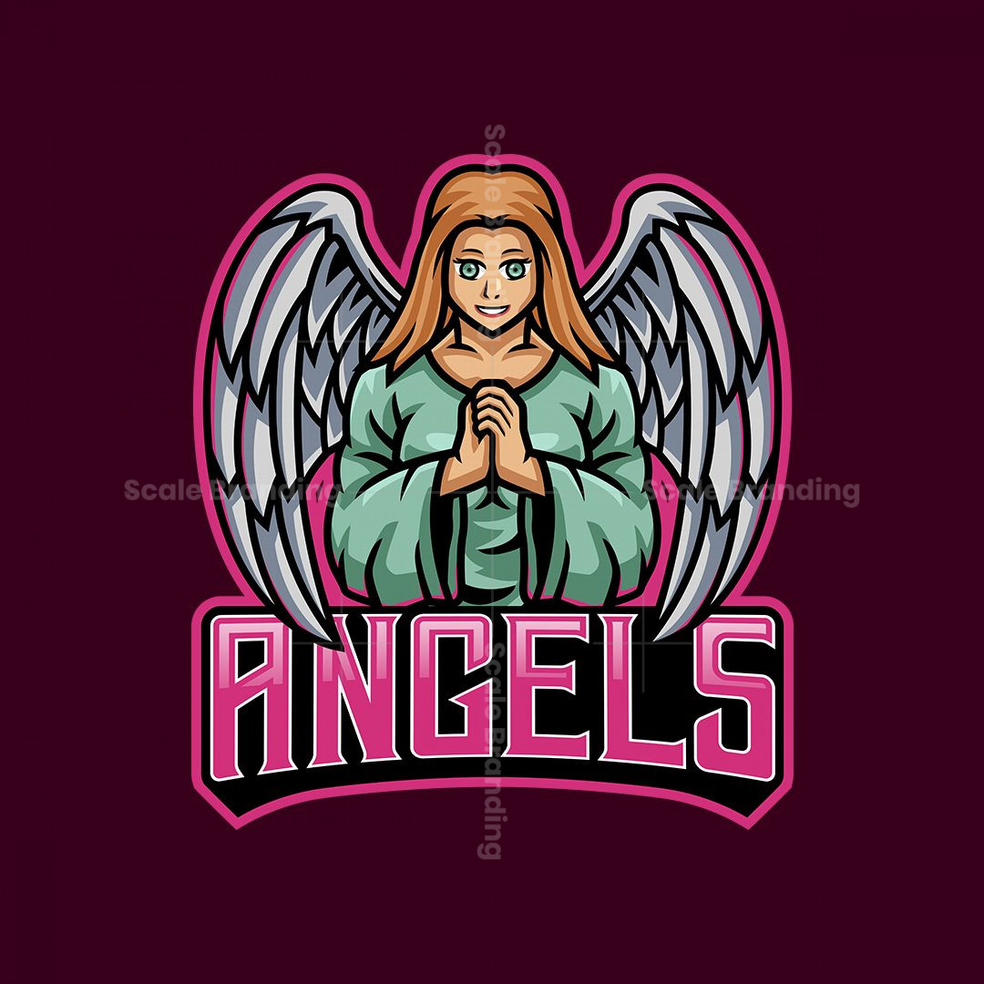 Angels Mascot Logo | Scalebranding