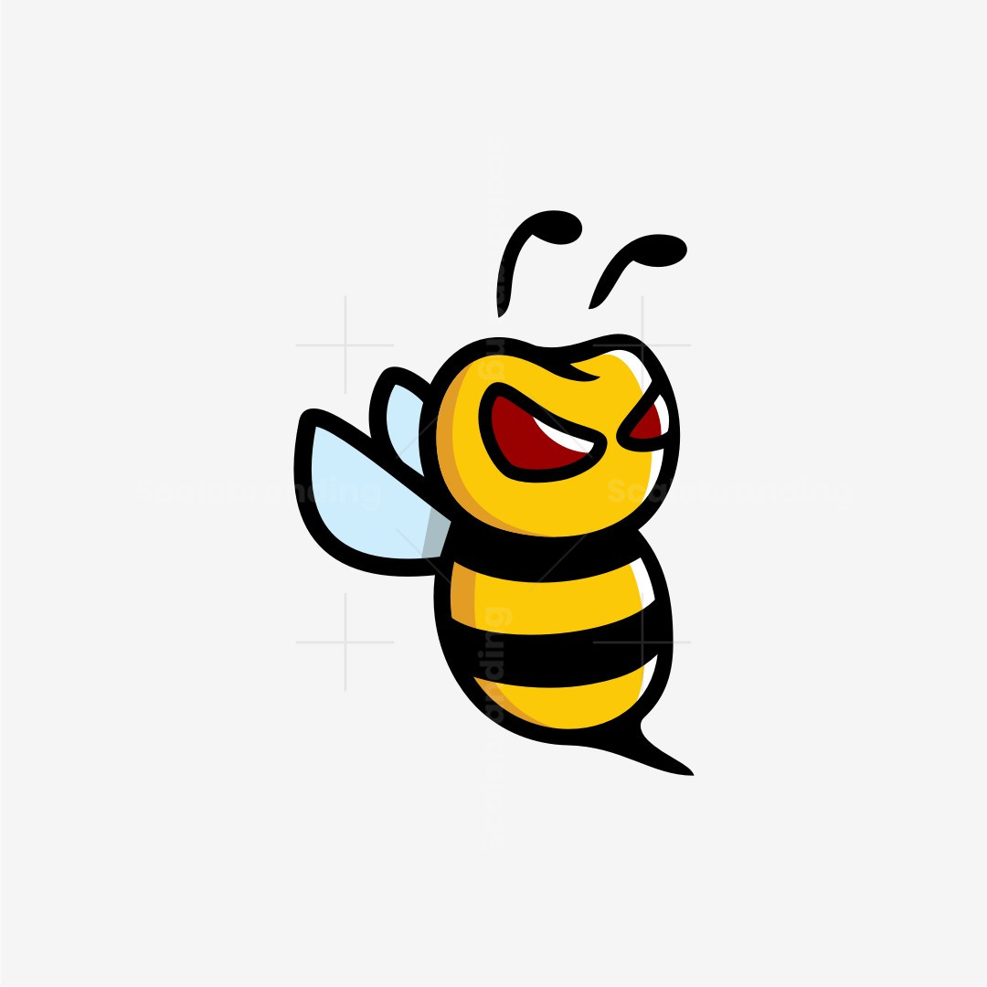 Angry bee Logo | Scalebranding