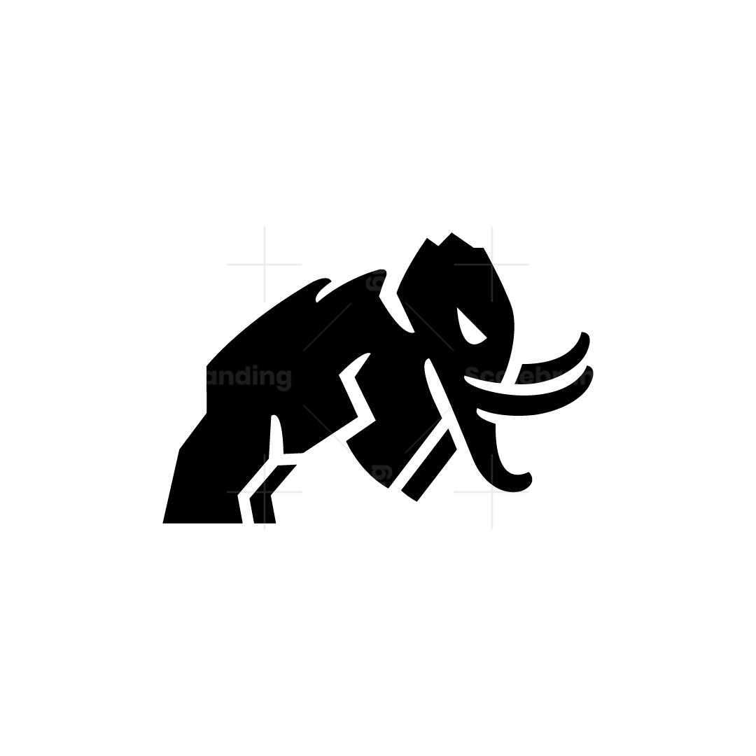 Angry Mammoth Logo Mammoth Furious Logo | Scalebranding