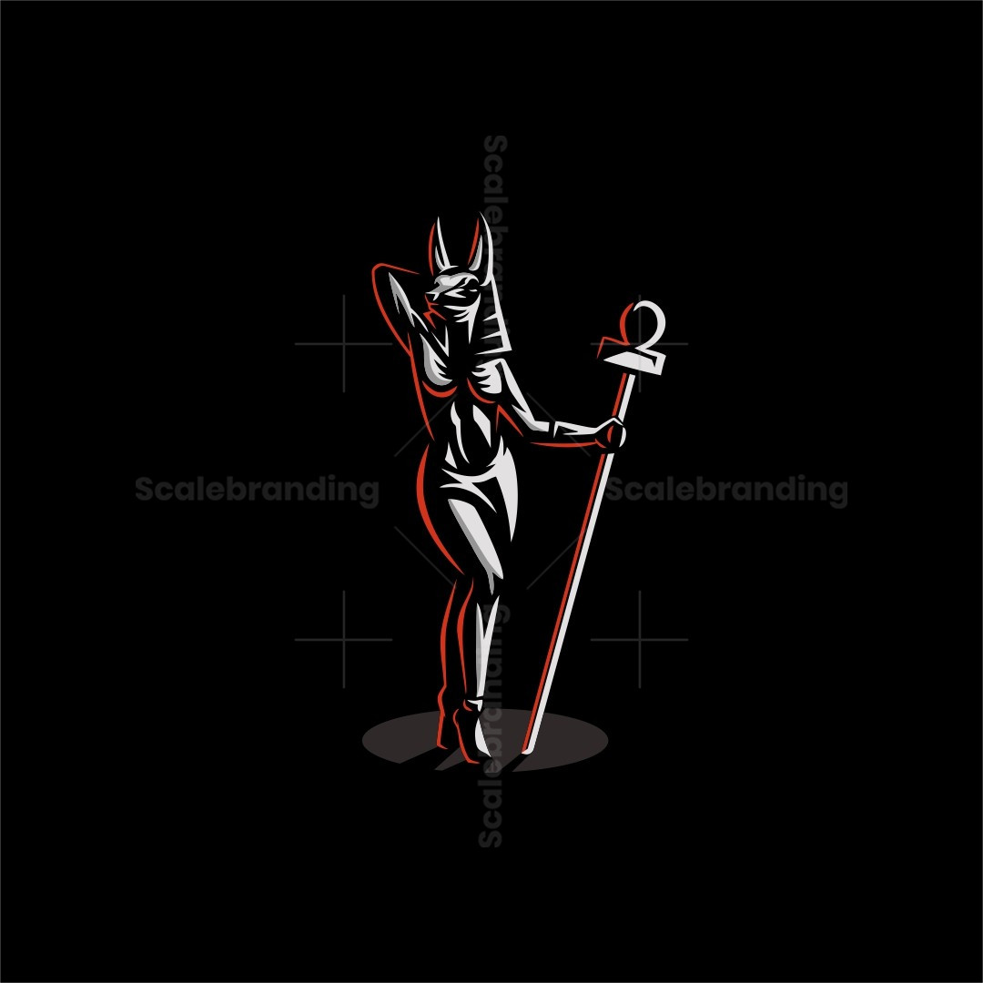 Anubis Woman Logo | Scalebranding