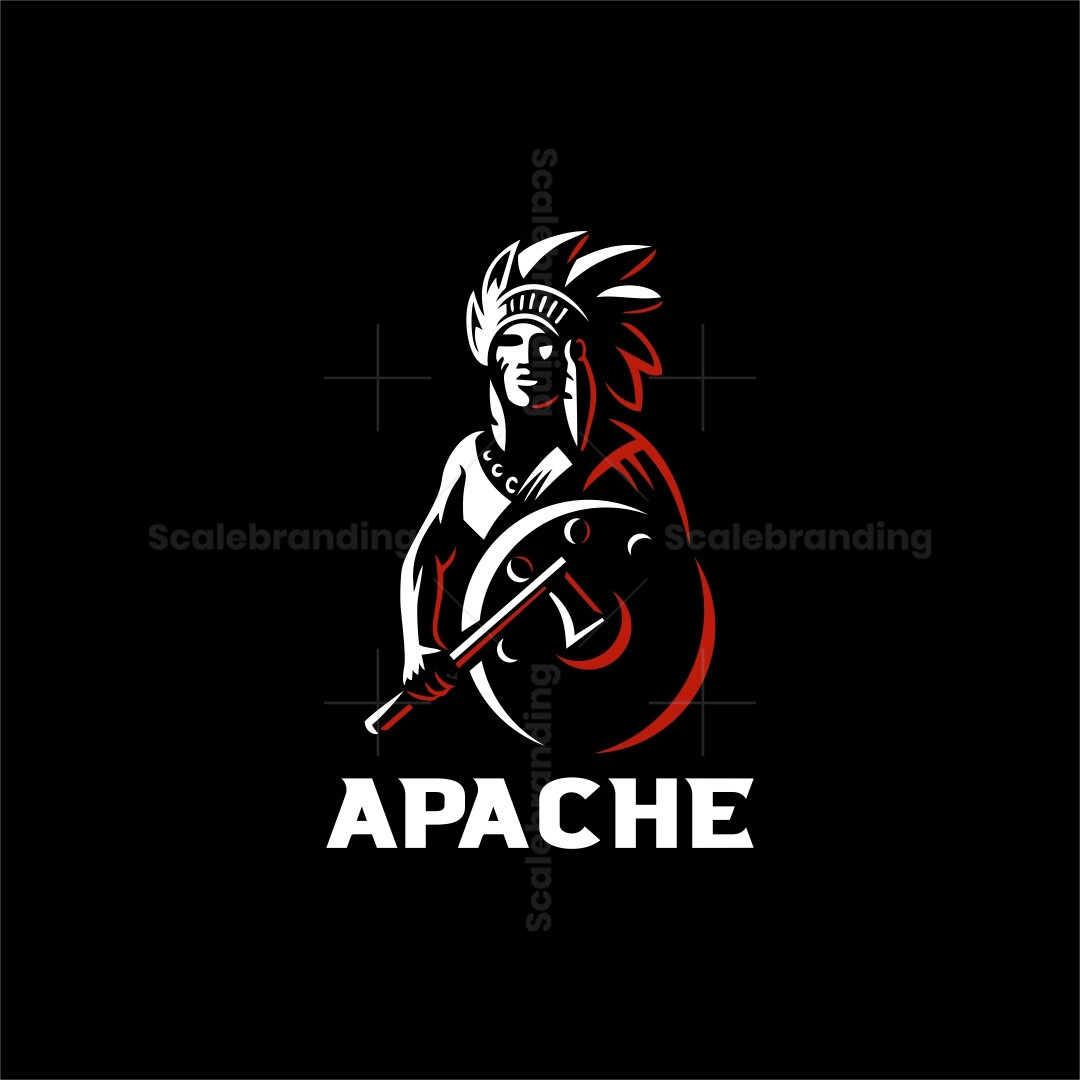 Apache Chief Logo | Scalebranding