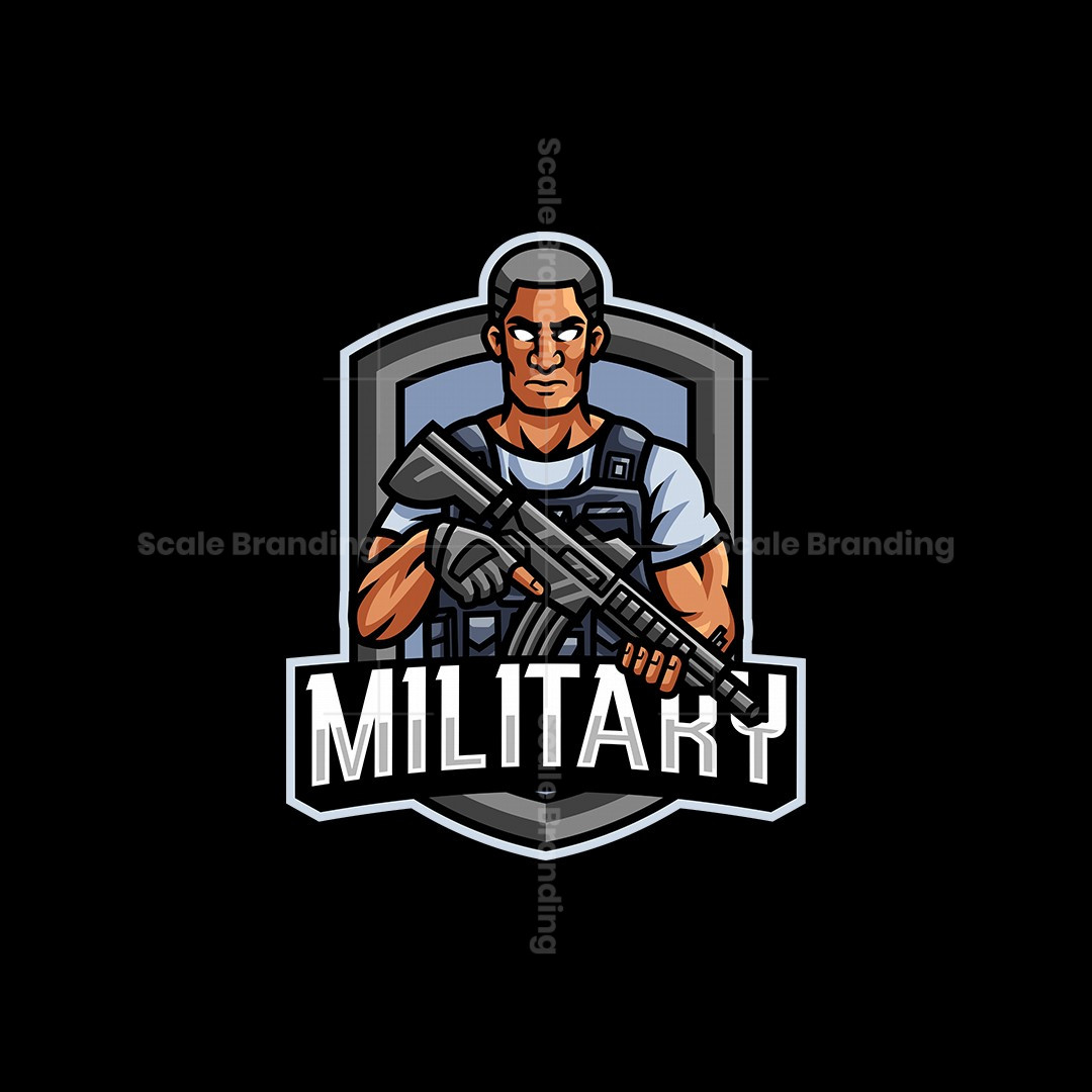 Army Military Mascot logo | Scalebranding