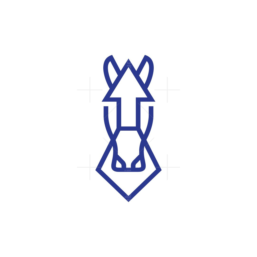 Blue Stallion Logo Blue Horse Running Logo, Logos Ft. Horse & Stallion