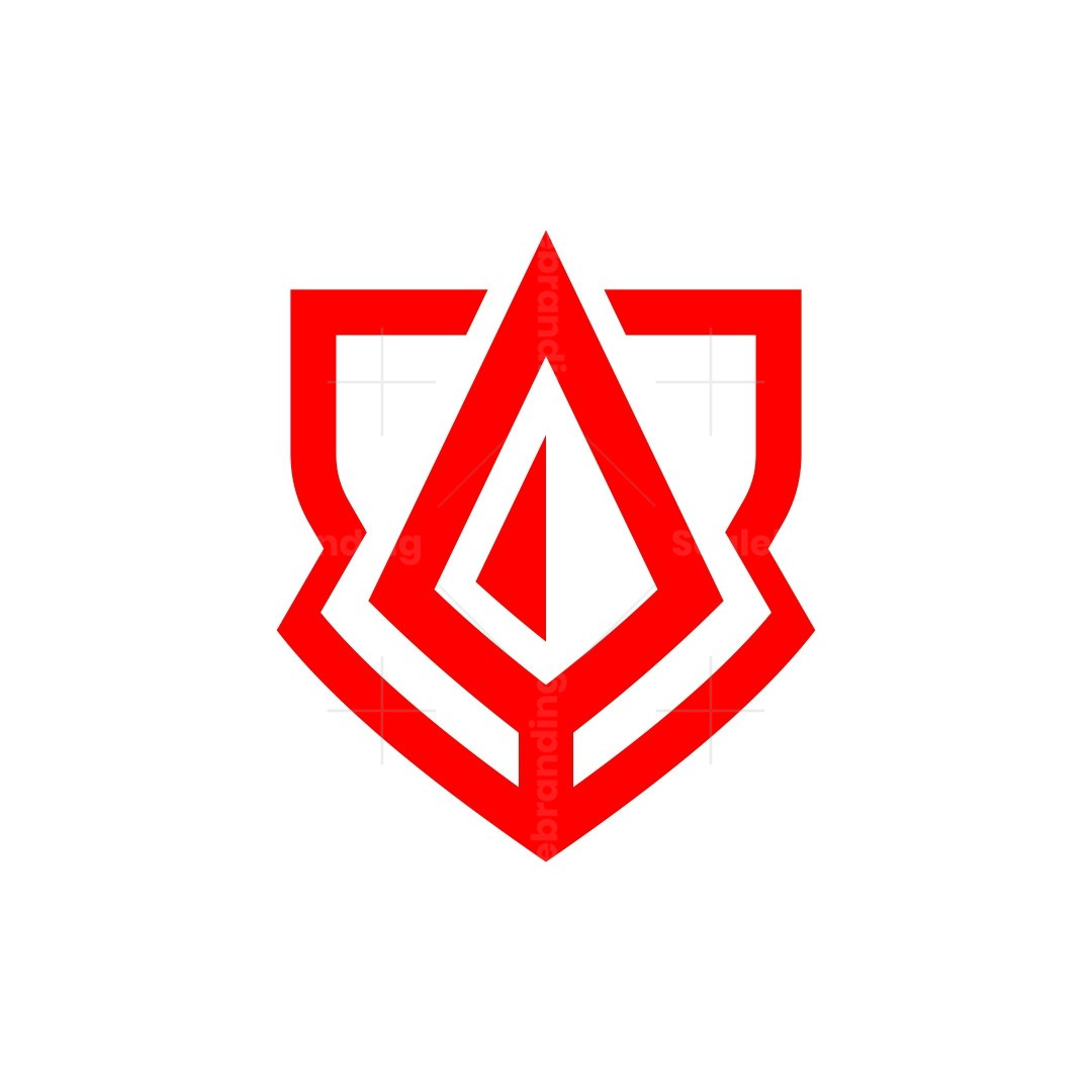 Shield Arrow Vector