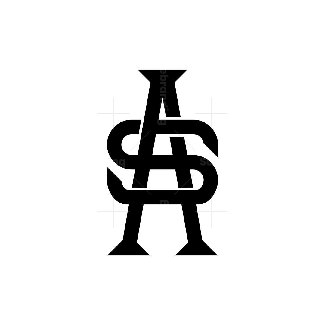 AS Monogram Logo | Scalebranding