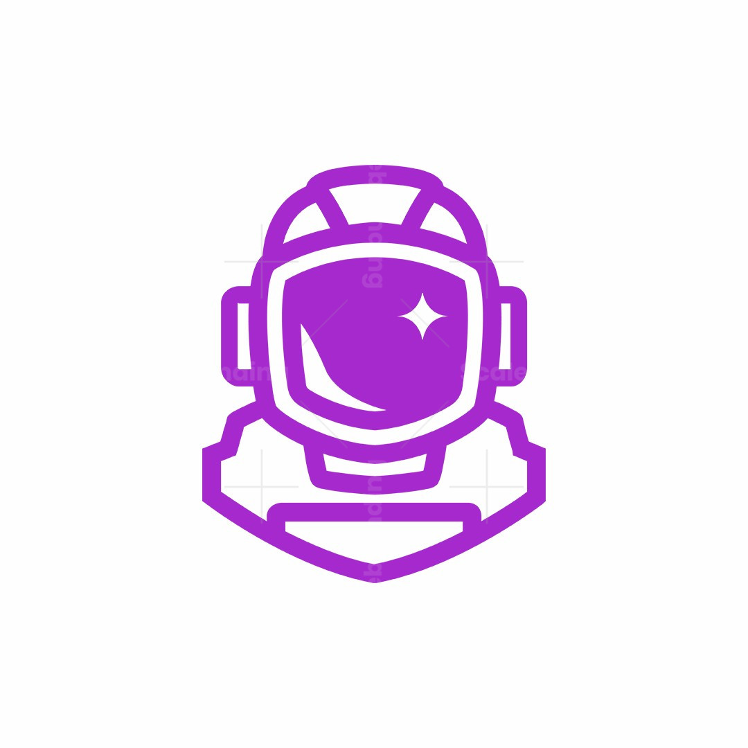 Astronaut Logomark | Scalebranding