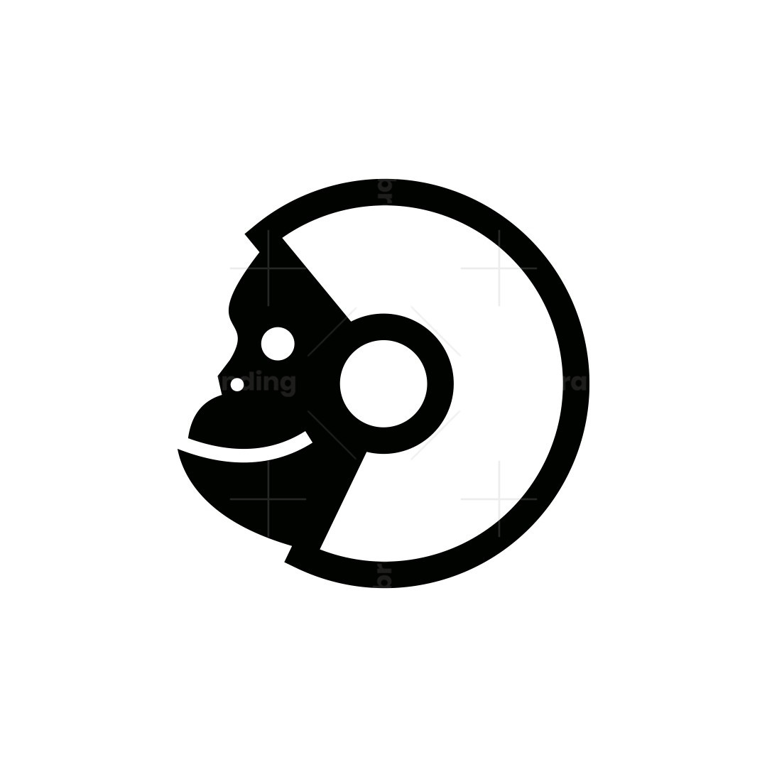 Astronaut Monkey Icon Logo | Scalebranding