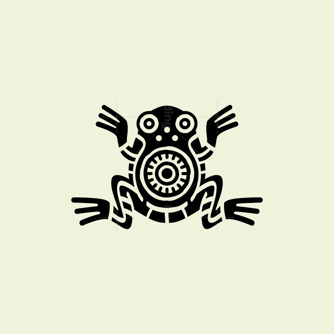 Aztec Toad Frog Adventures Logo | Scalebranding