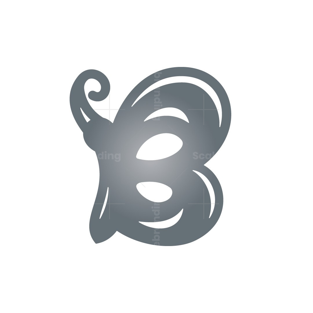 B Butterfly Logo | Scalebranding