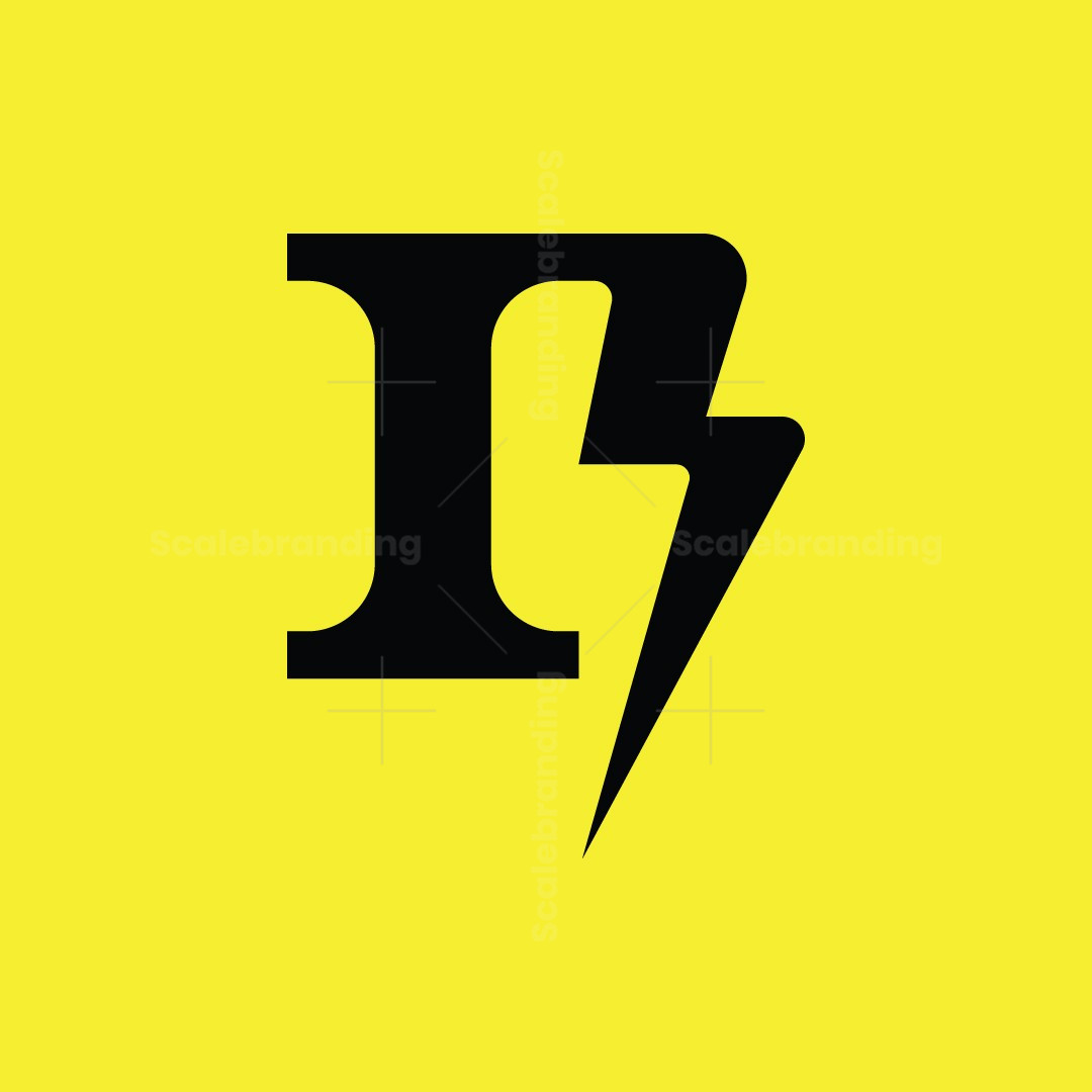 B lightning Logo | Scalebranding