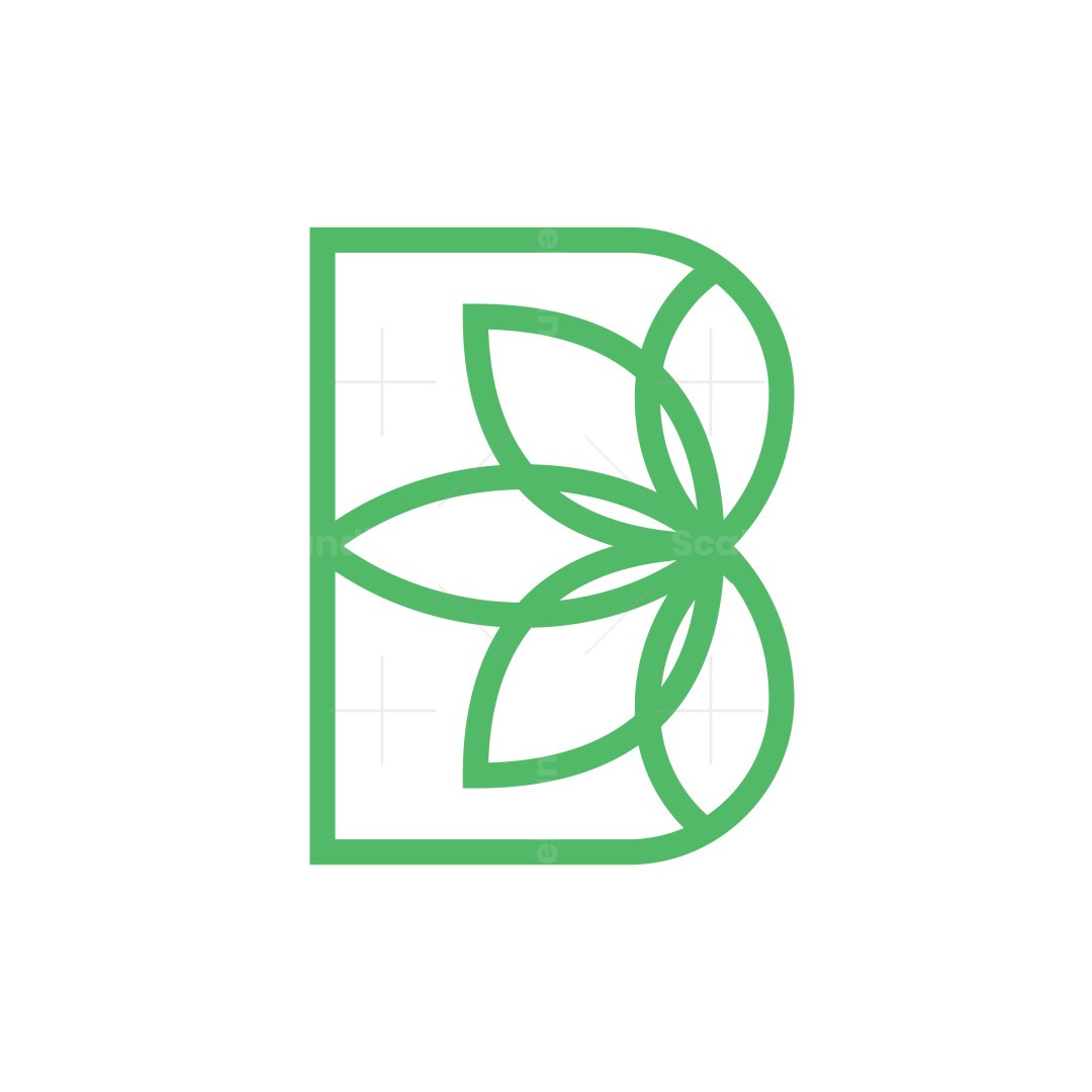 B Lotus Logo | Scalebranding
